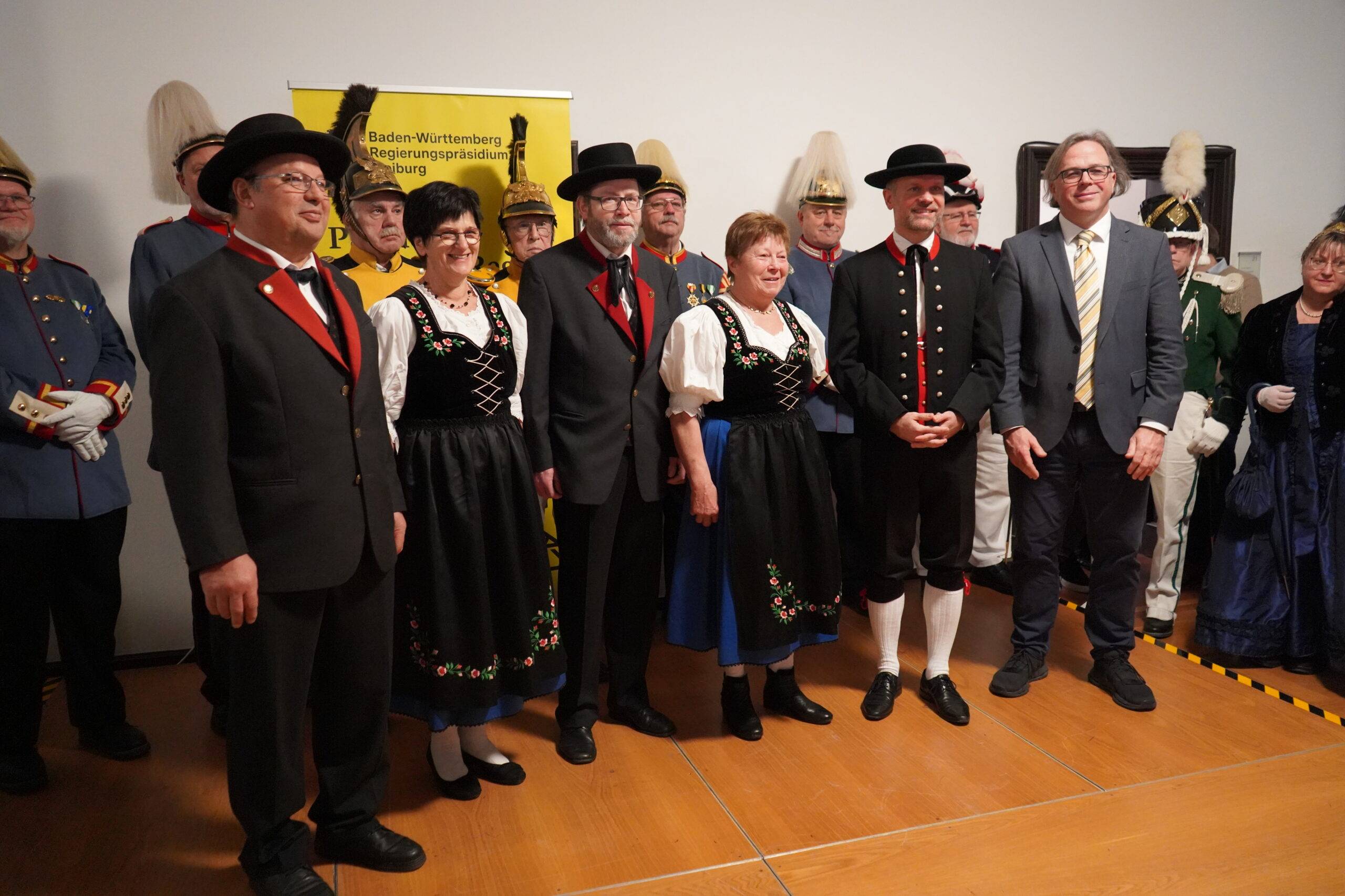 Trachtenempfang im Basler Hof in Freiburg: Zeichen für Zusammenhalt